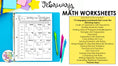 February Holiday Math Worksheets - 6th Grade - Presidents Day, Valenti ...