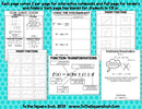 Math Guided Notes Reference Pages – To The Square Inch