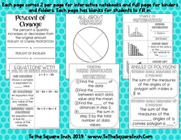 Math Guided Notes Reference Pages – To The Square Inch
