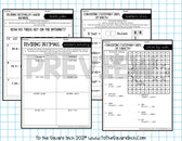 5th Grade Math FUN Worksheets – To The Square Inch