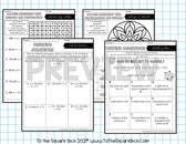 6th Grade Math FUN Worksheets – To The Square Inch