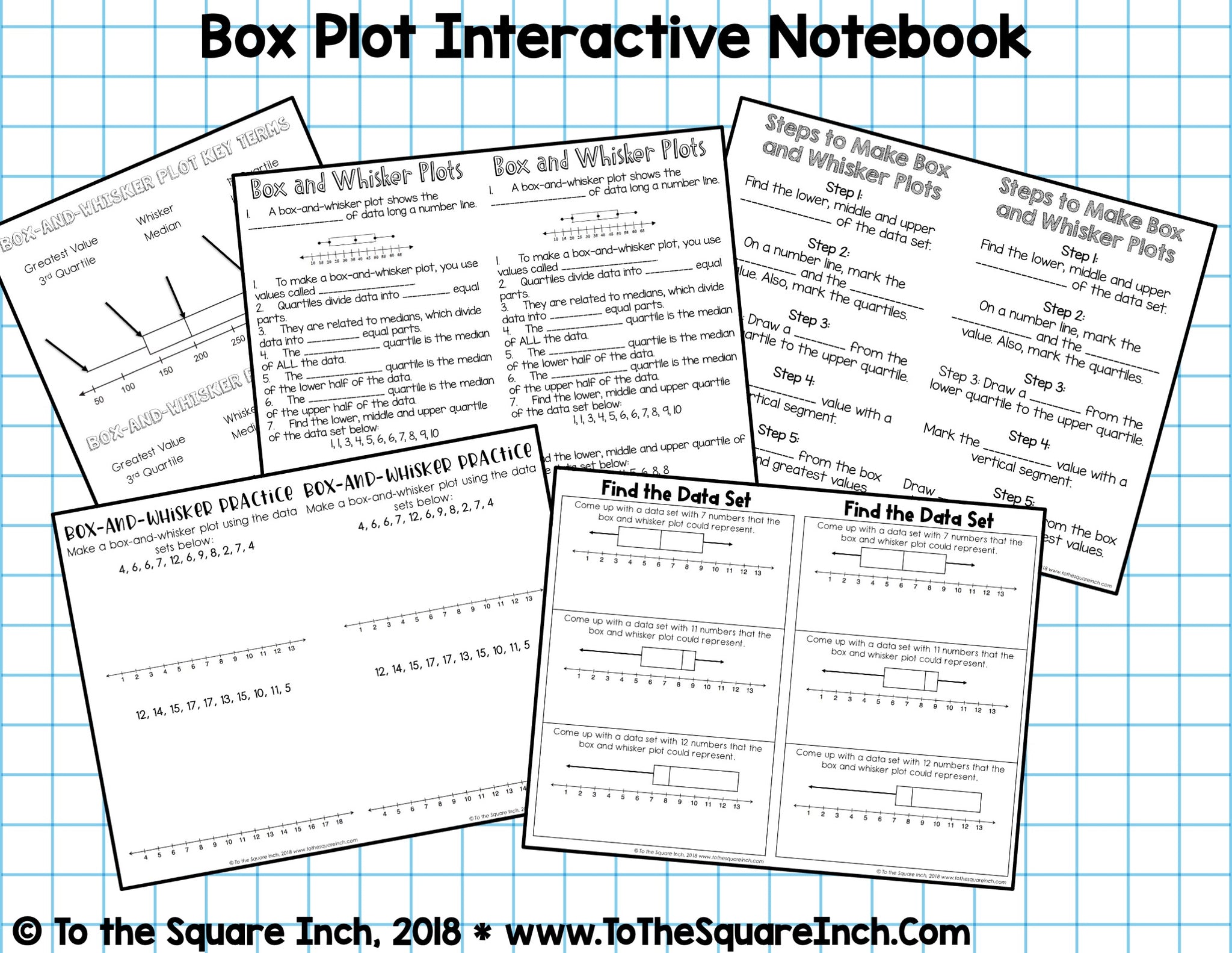 Box Plot Interactive Notebook – To The Square Inch