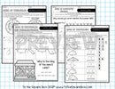 6th Grade Math FUN Worksheets – To The Square Inch