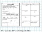 Square Root Notes – To The Square Inch
