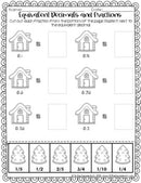 Christmas Decimals Worksheets – To The Square Inch