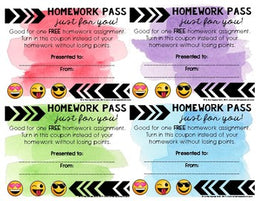 Homework Pass – To The Square Inch